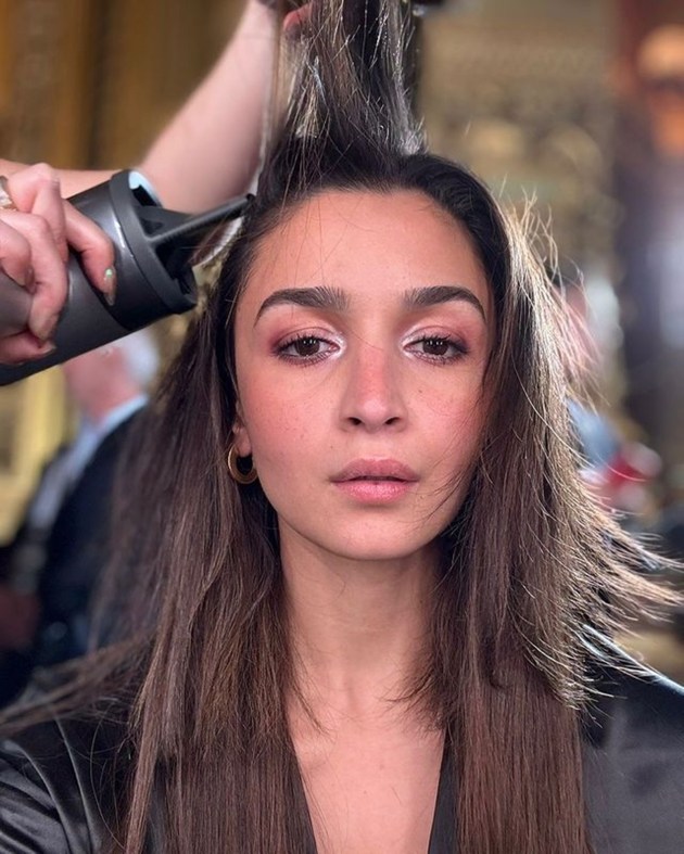 Backstage with Alia Bhatt after her Paris Fashion Week debut ...