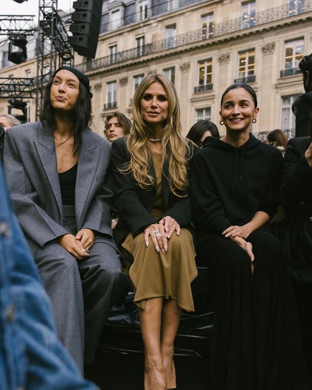 Backstage with Alia Bhatt after her Paris Fashion Week debut ...