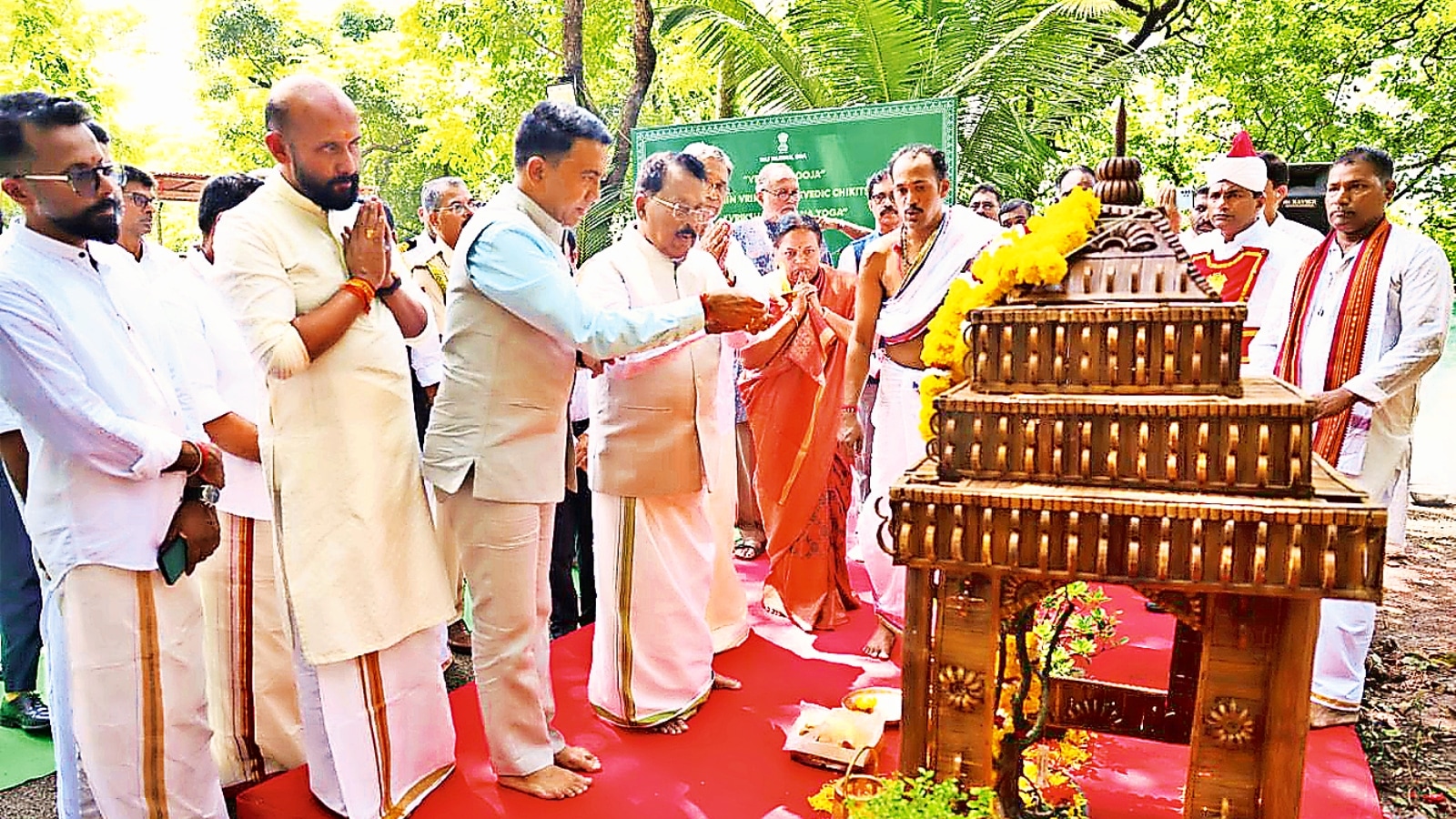 Goa Raj Bhavan to preserve ancient trees through Ayurveda | India News ...