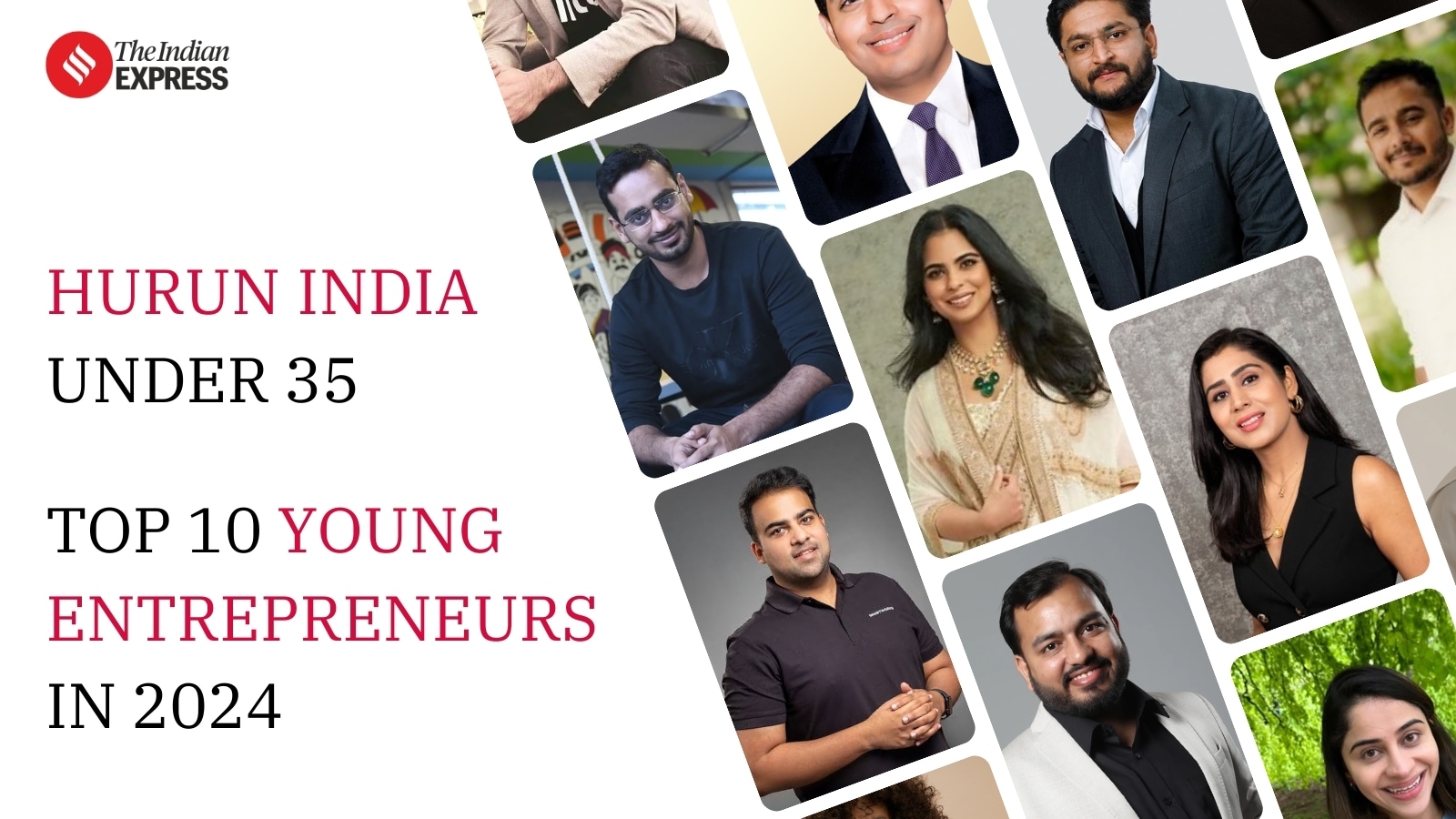 Hurun India Under 35: Top 10 youngest Indian entrepreneurs in 2024