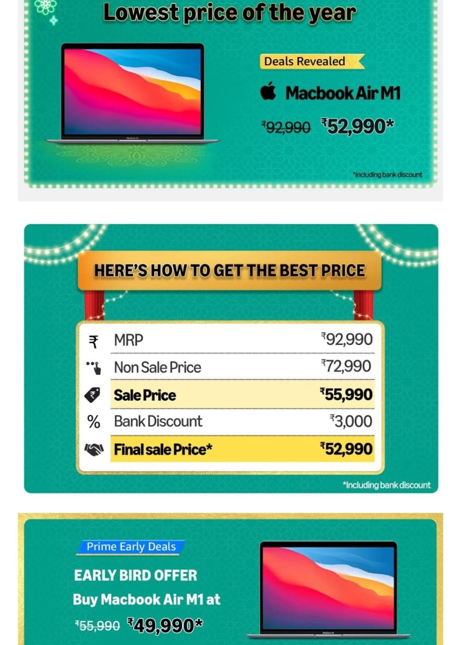 MacBook Air M1 for Rs 49 999 on Amazon is probably one Mac deal that you should not miss Technology News The Indian Express