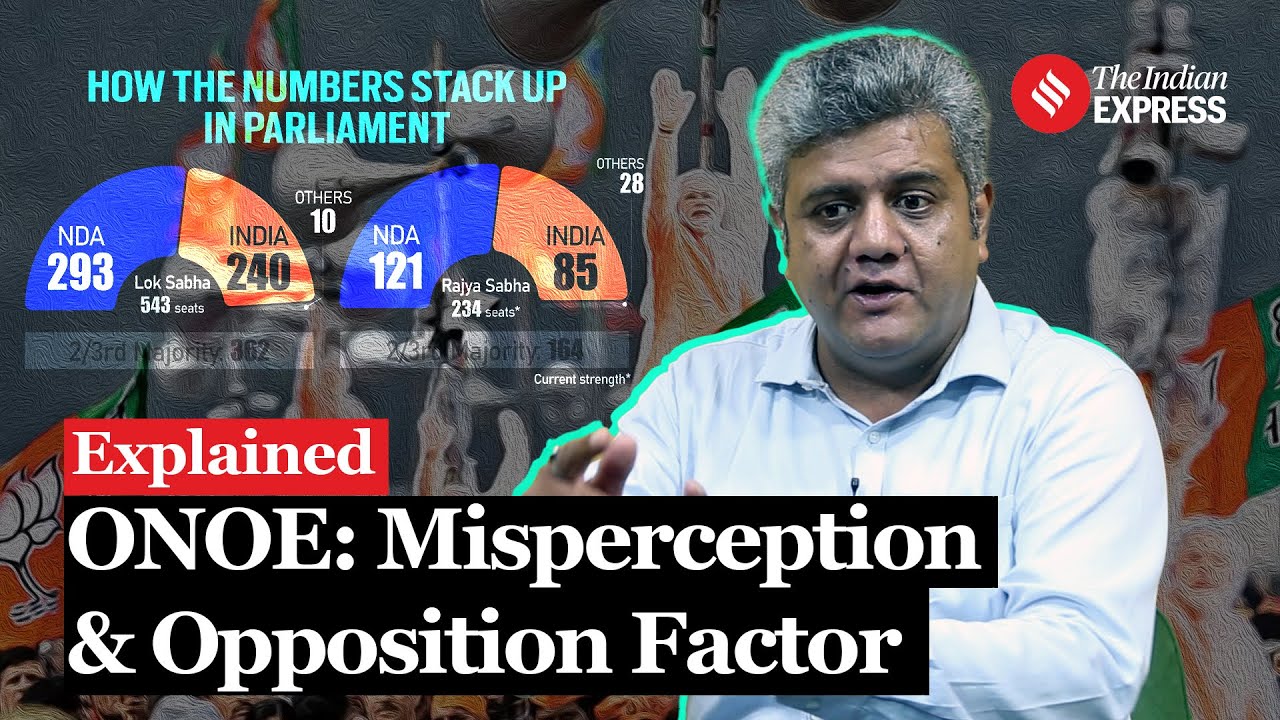 One nation one election explained what is the misperception oppositions ...