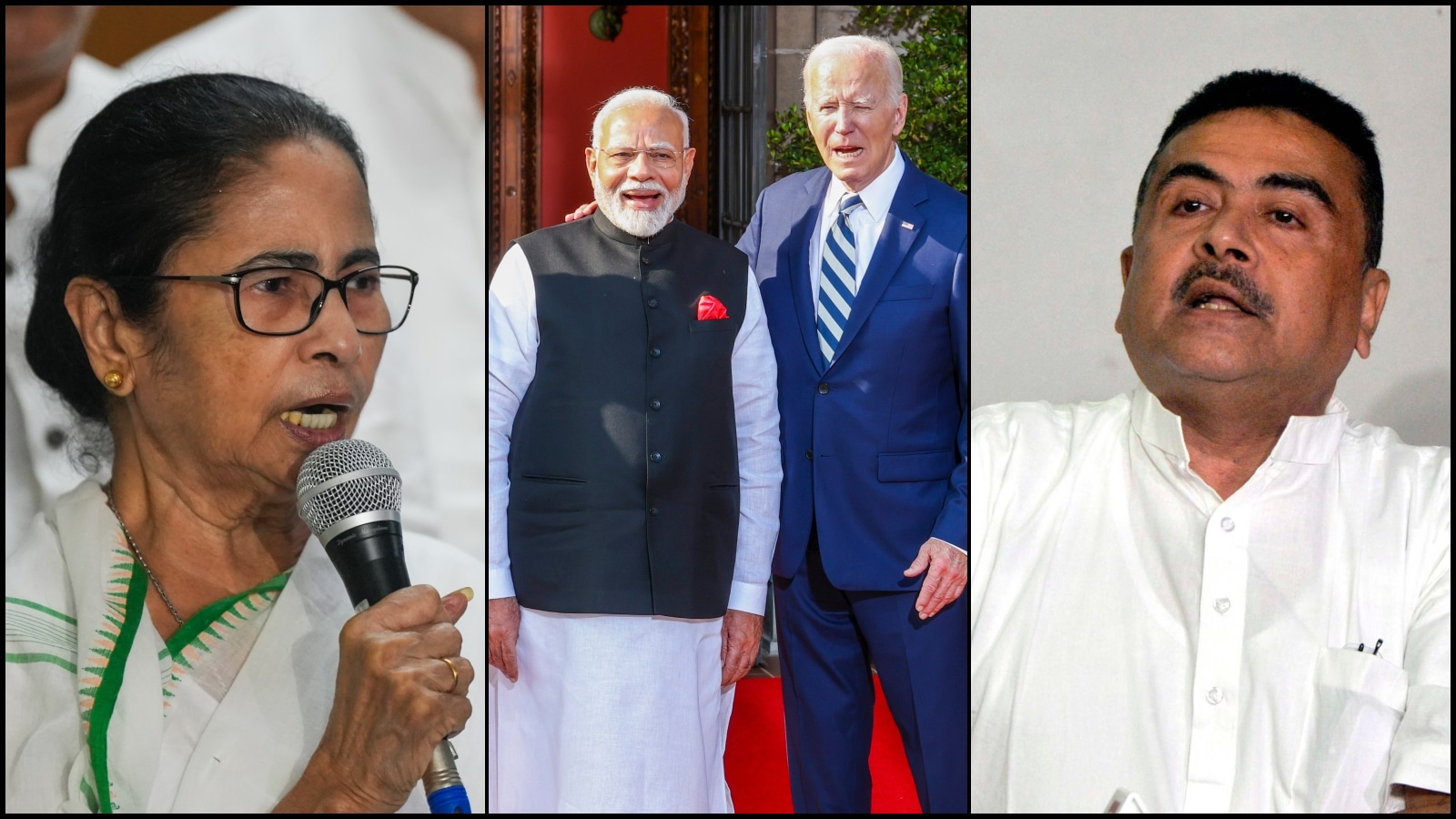 Mamata, Suvendu praise PM Modi, POTUS Biden for announcing ...
