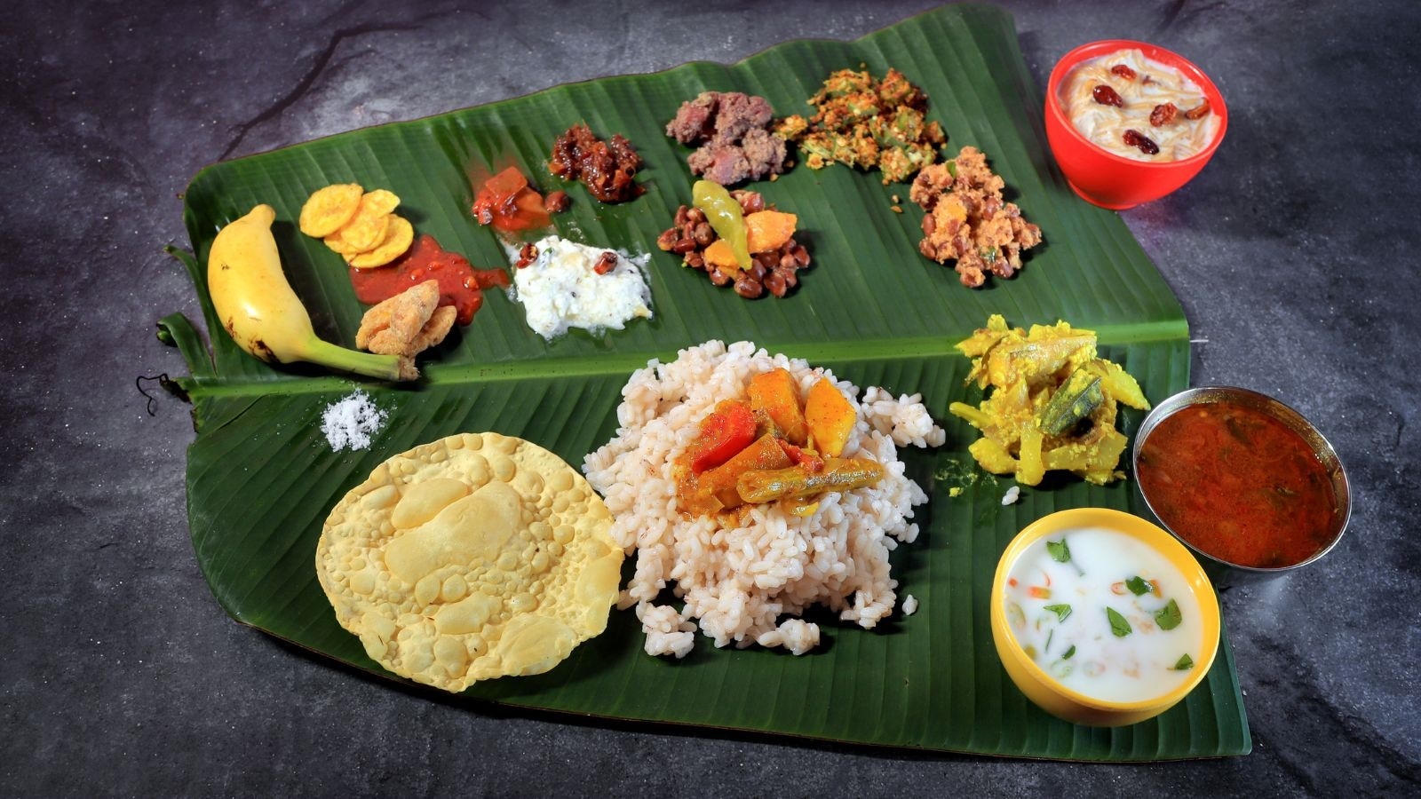 Did you know there’s a traditional way to serve and eat the Onam sadya ...