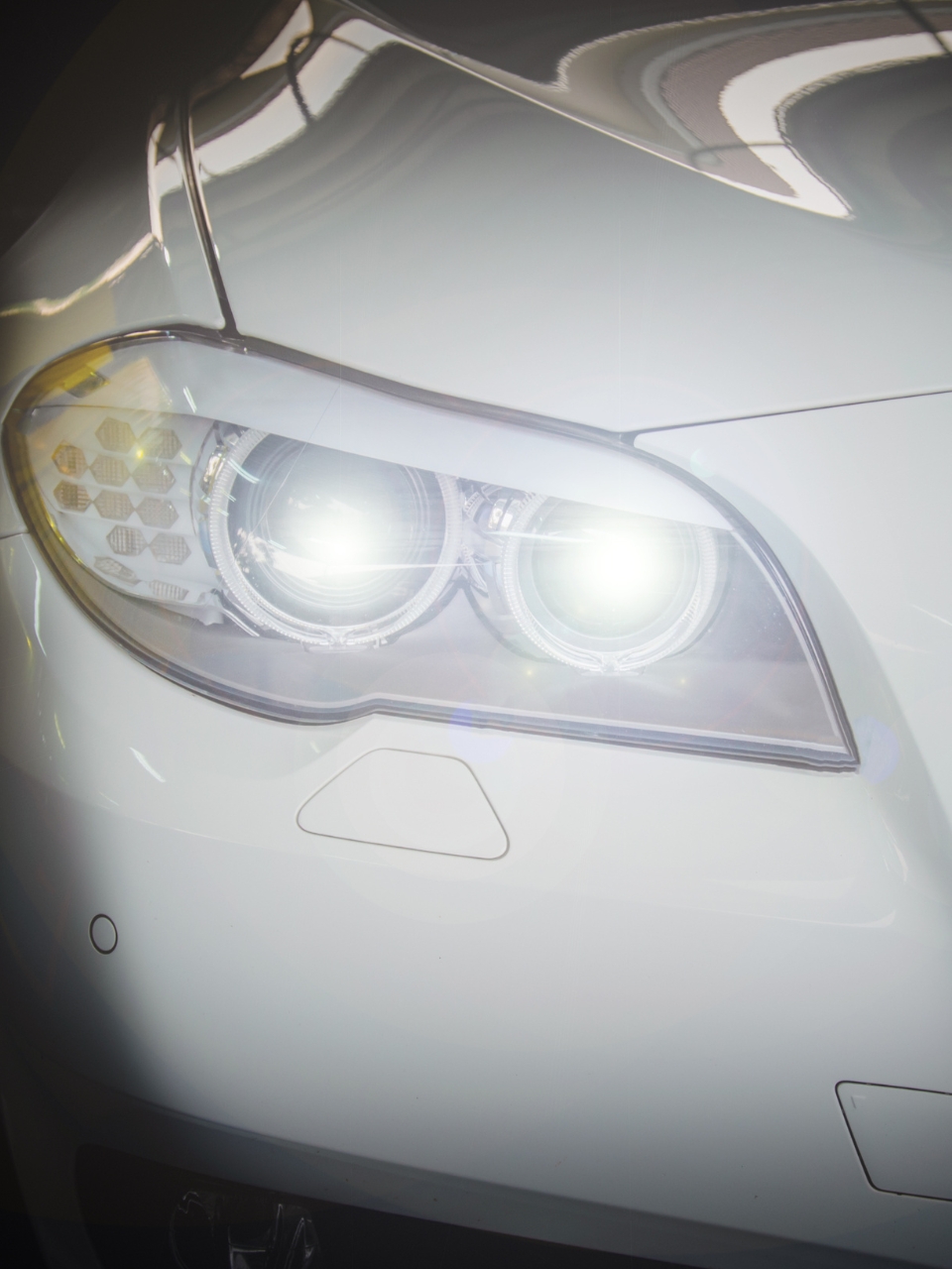 How high beams can impair nighttime visibility and safety