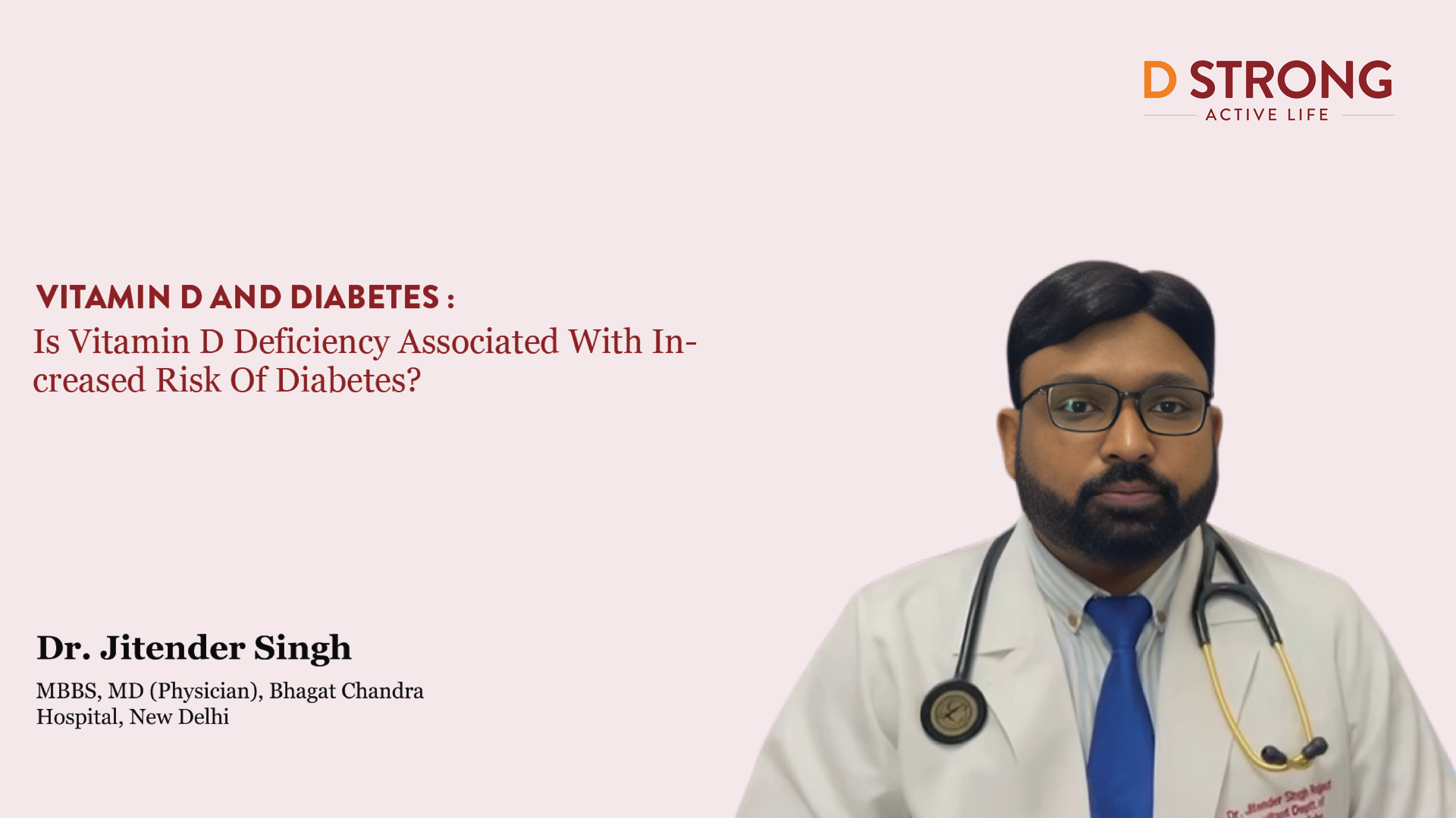 Dr jitender singh addresses the lack of awareness surrounding vitamin d ...