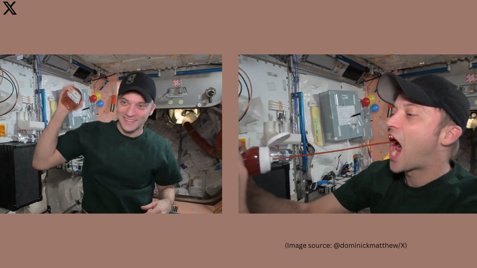 ‘Awesome or gross, nothing in between’: US astronaut drinks ketchup in ...