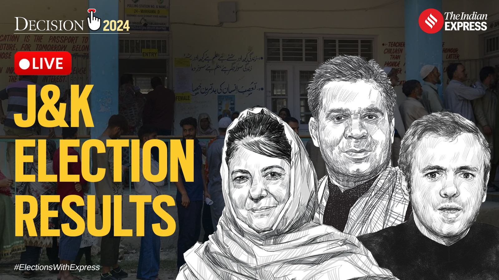 ECI Election Results J&K Live | NC-Cong alliance set to form govt in ...