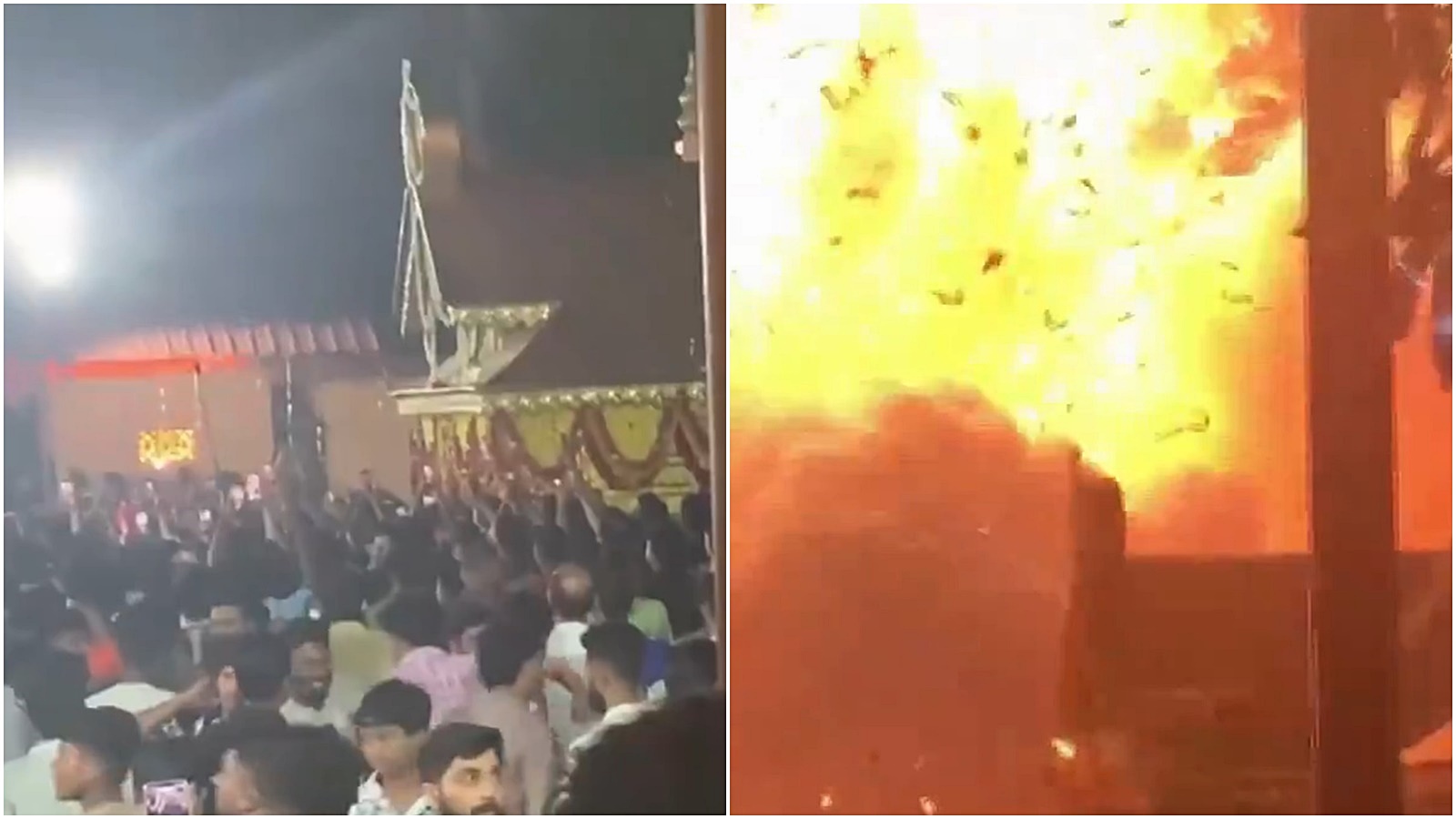 Fireworks explosion at Kerala’s Kasaragod temple leaves over 150 ...