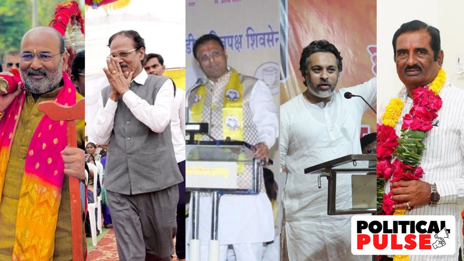 Mahayuti revolving door: Five BJP faces cross over to Shinde Sena, Ajit ...