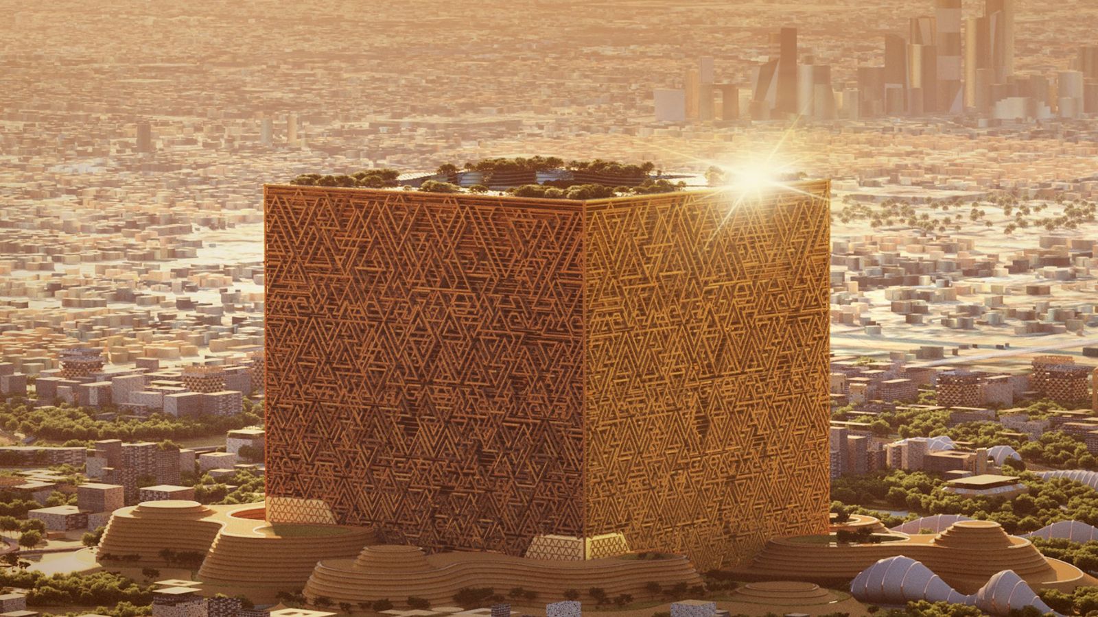 Construction of ‘world’s biggest building’ begins in Saudi Arabia: All ...