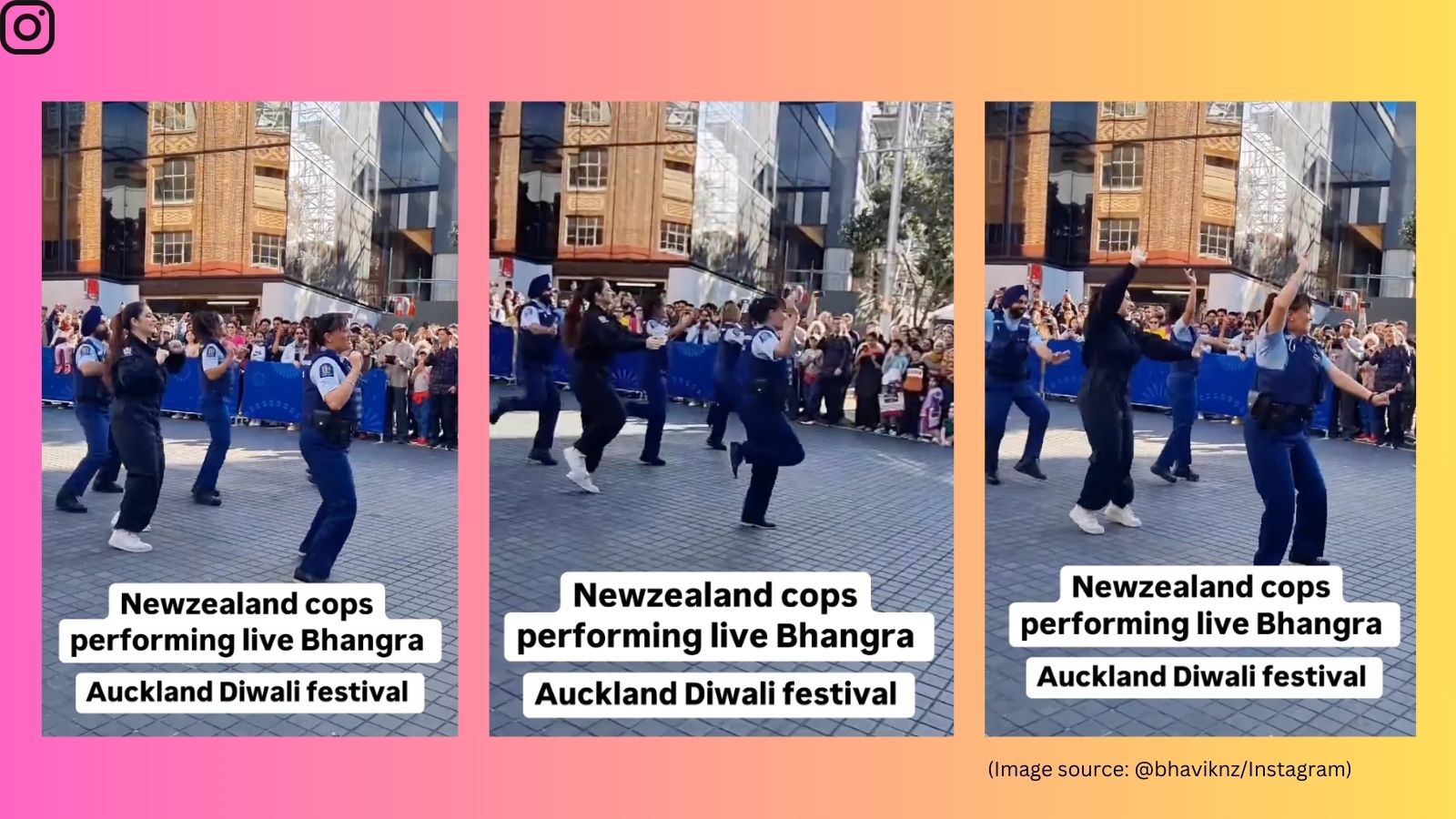 Watch: New Zealand cops, in uniform, dance to Bhangra beats ahead of ...