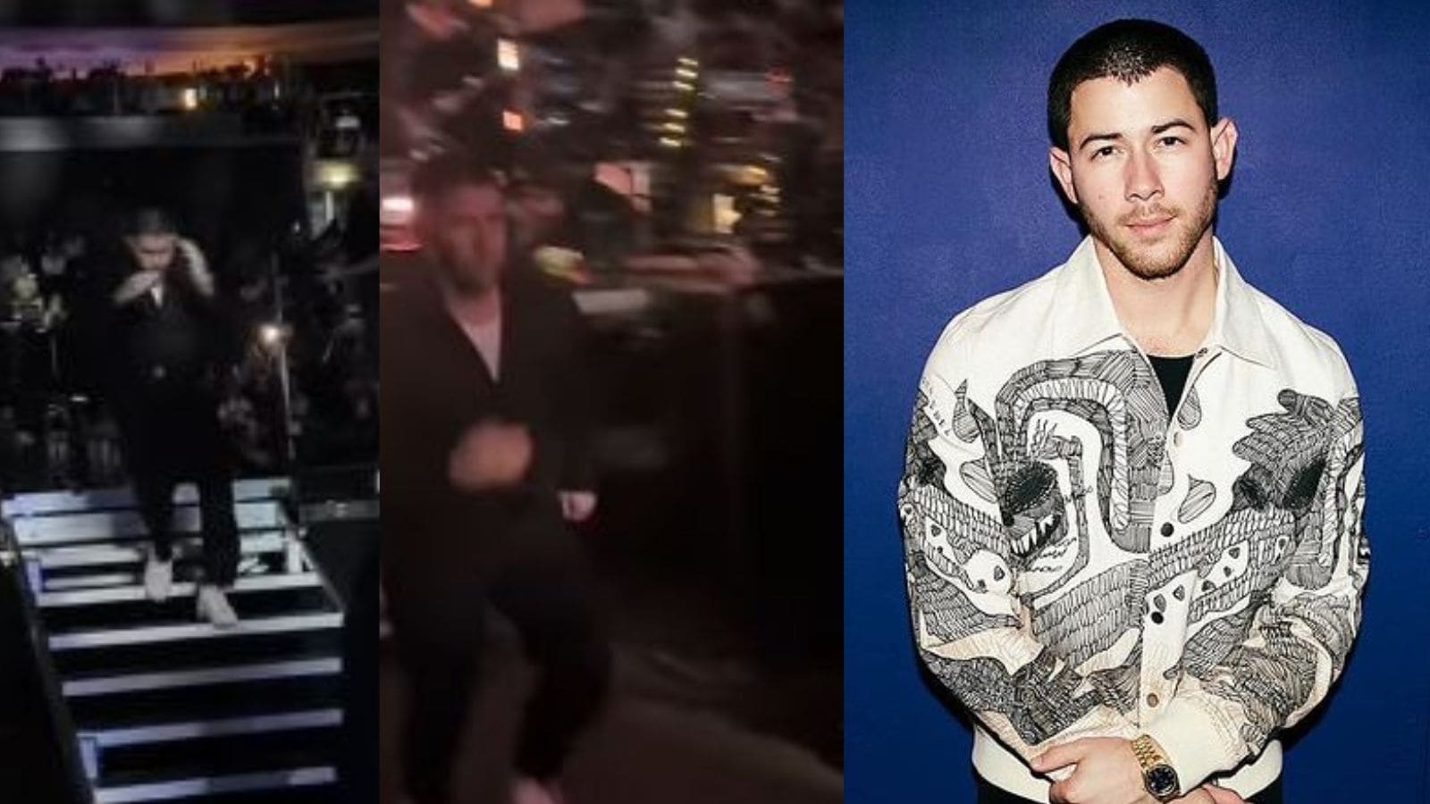 Sensing threat, Nick Jonas runs off the stage mid-concert after someone ...