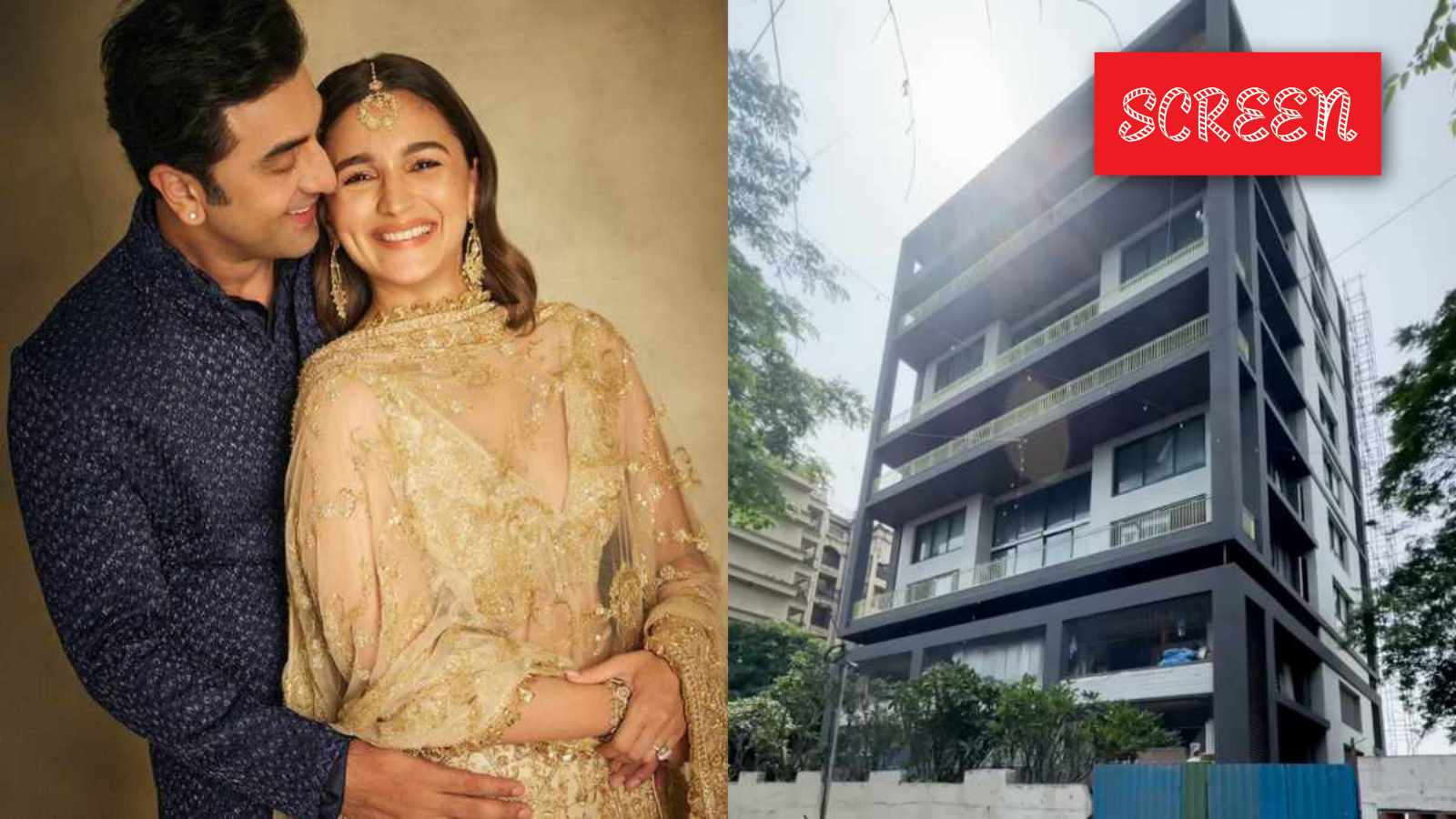 Ranbir Kapoor and Alia Bhatt’s six-storey Bandra bungalow is nearly complete, fans react. Watch ...