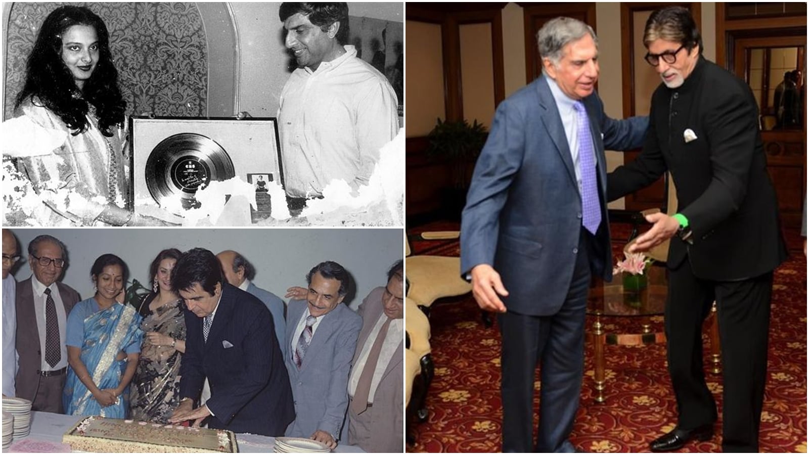 When Ratan Tata crossed paths with Rekha, Dilip Kumar, Amitabh Bachchan | Entertainment Gallery ...