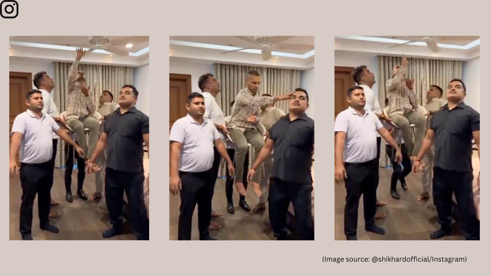 Shikhar Dhawan channels his inner ‘Laddu Mutya Baba’ in a hilarious ...