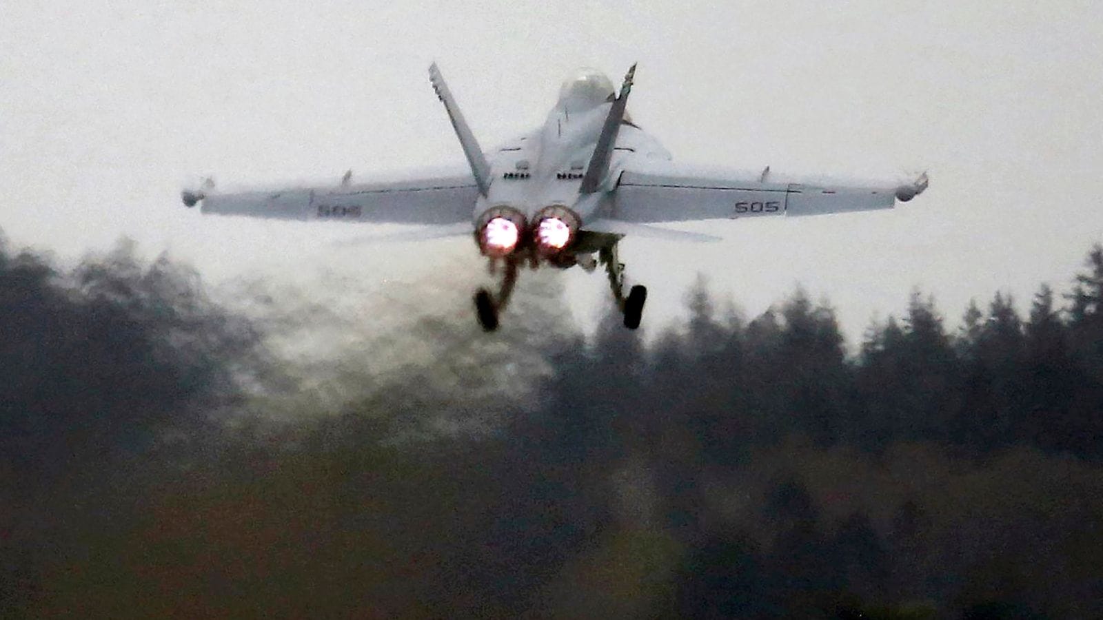 2 Navy aviators are found dead after a fighter jet crashed in ...