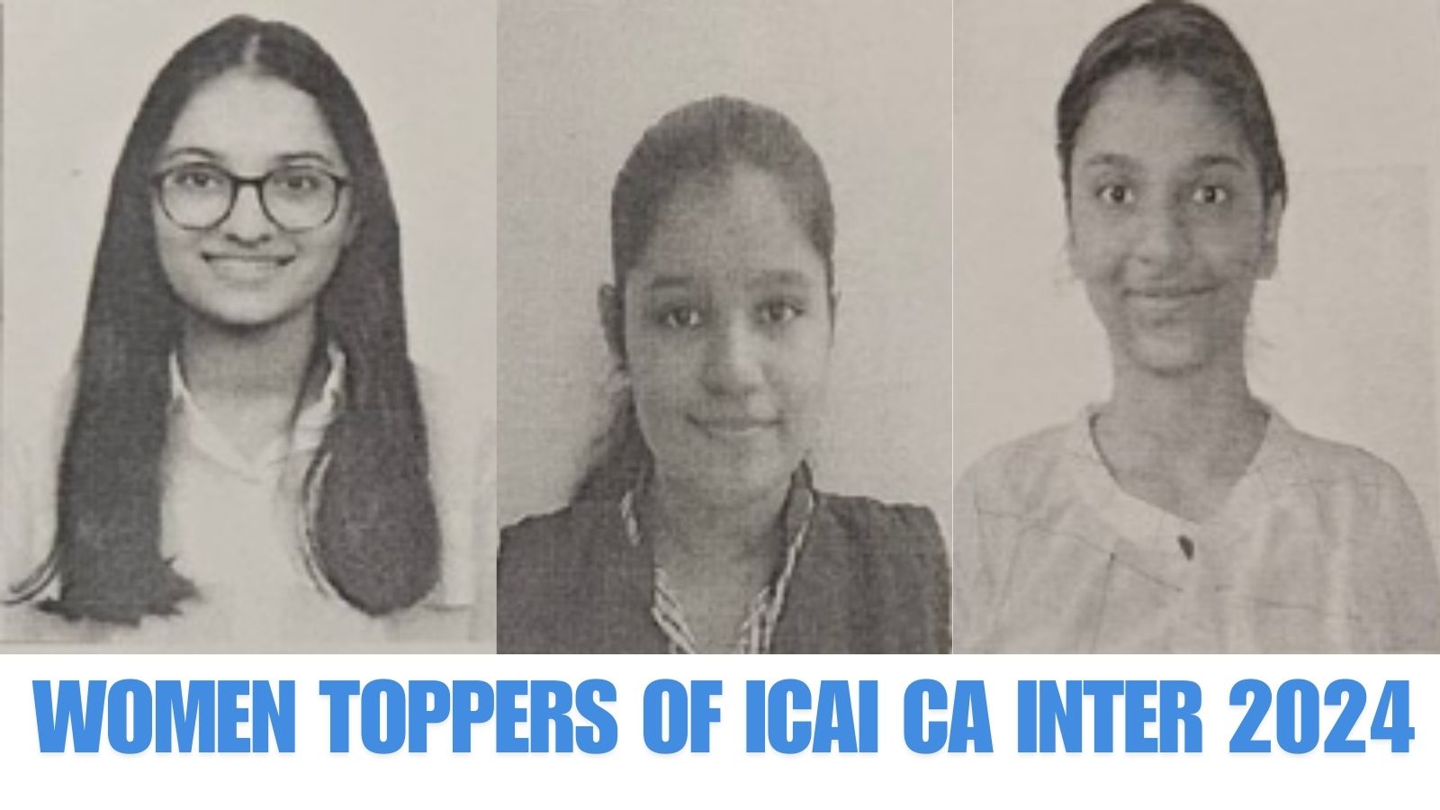 ICAI CA Inter Results 2024: Girls dominate merit list; check toppers ...