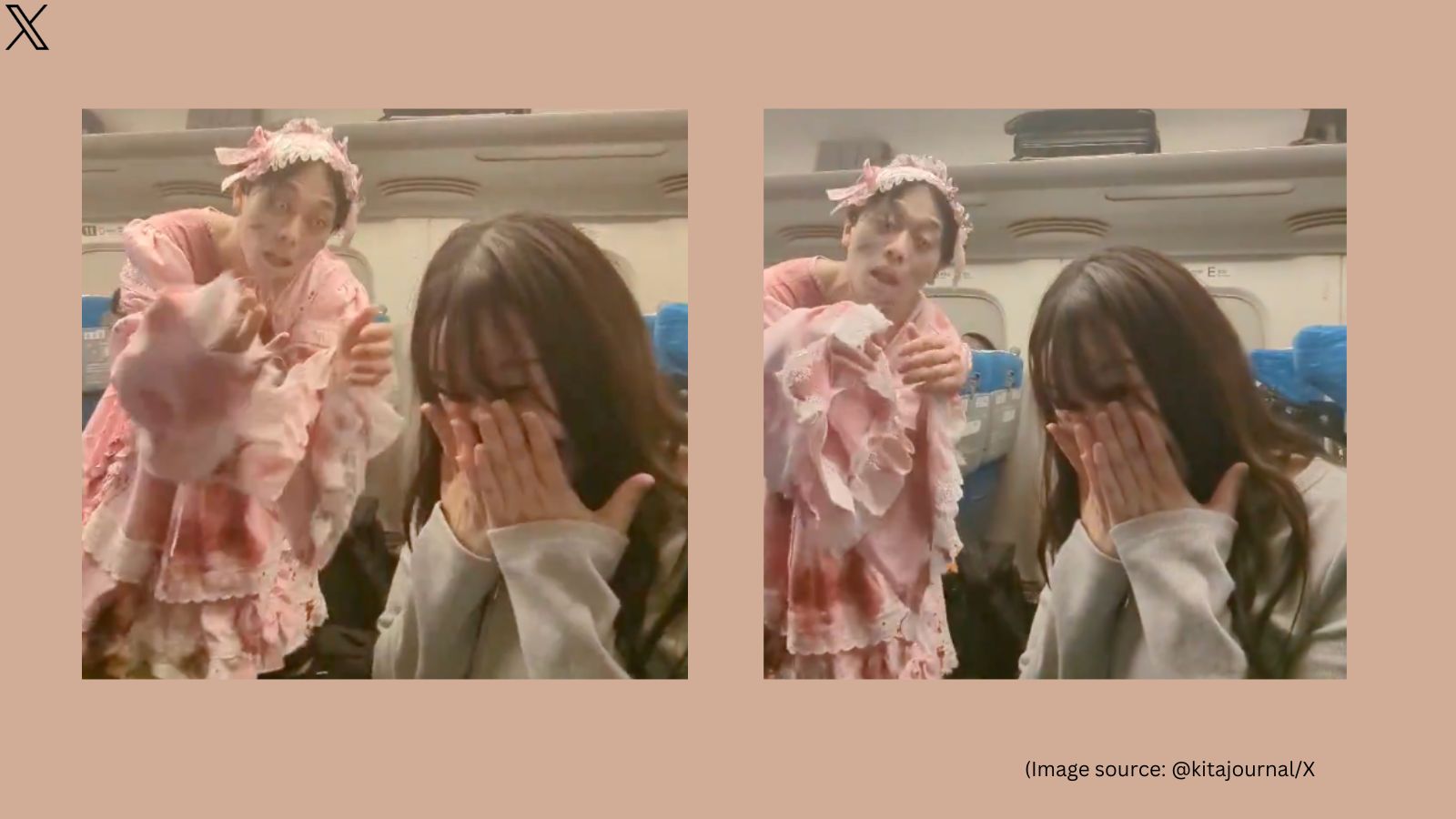 Halloween fever: ‘Zombies’ invade Japan on moving bullet train. Watch ...