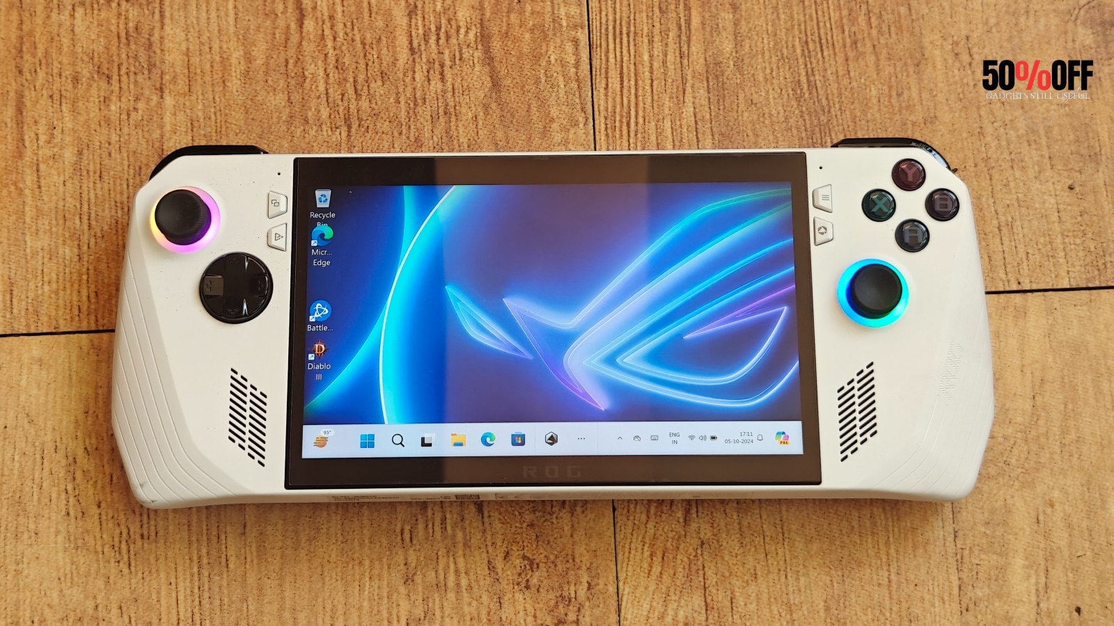 Fifty per cent off: Your Ultimate Handheld PC Gaming Ally | Technology ...