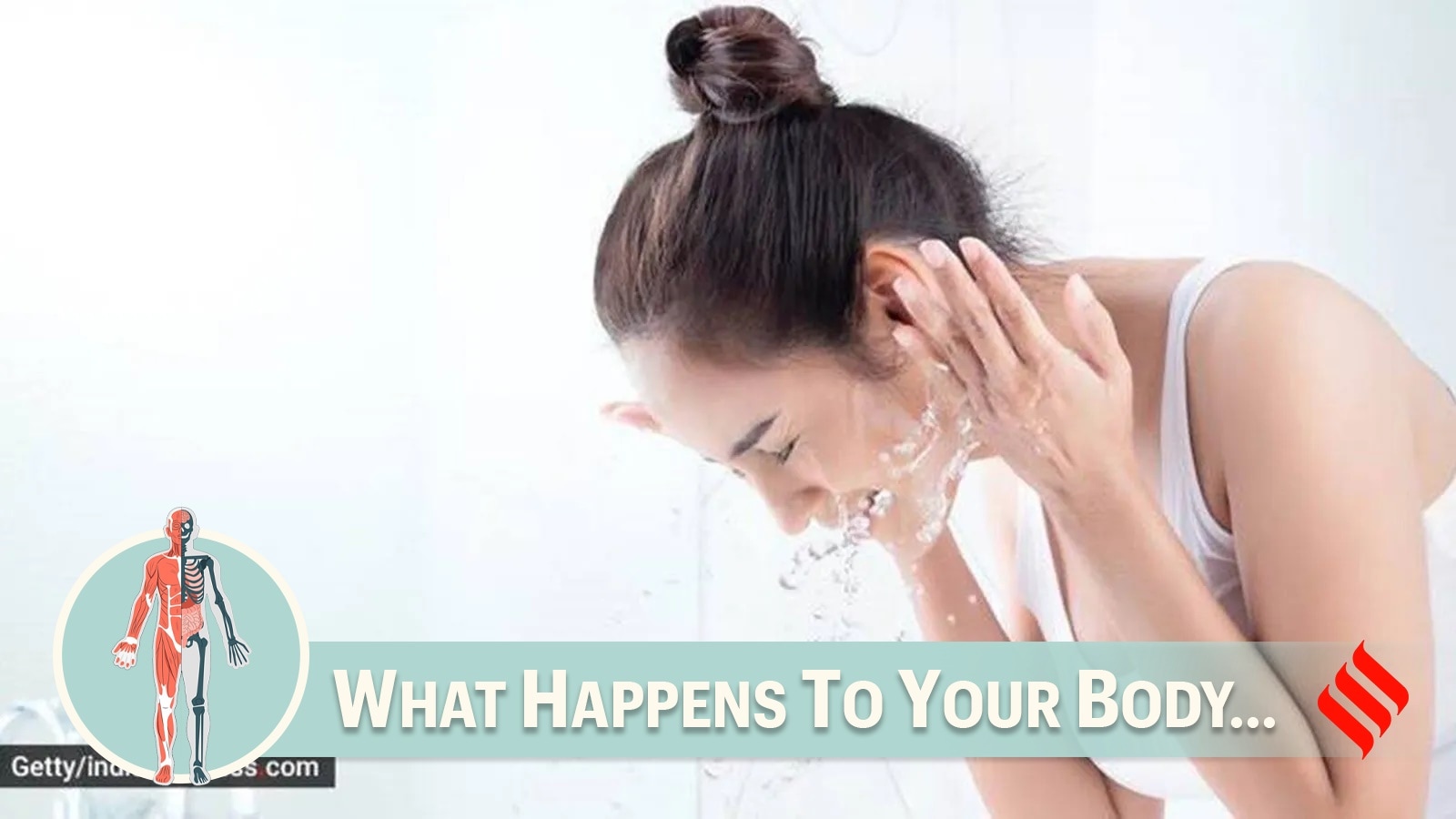 Find out what happens to the face when you dip it in ice-cold water ...
