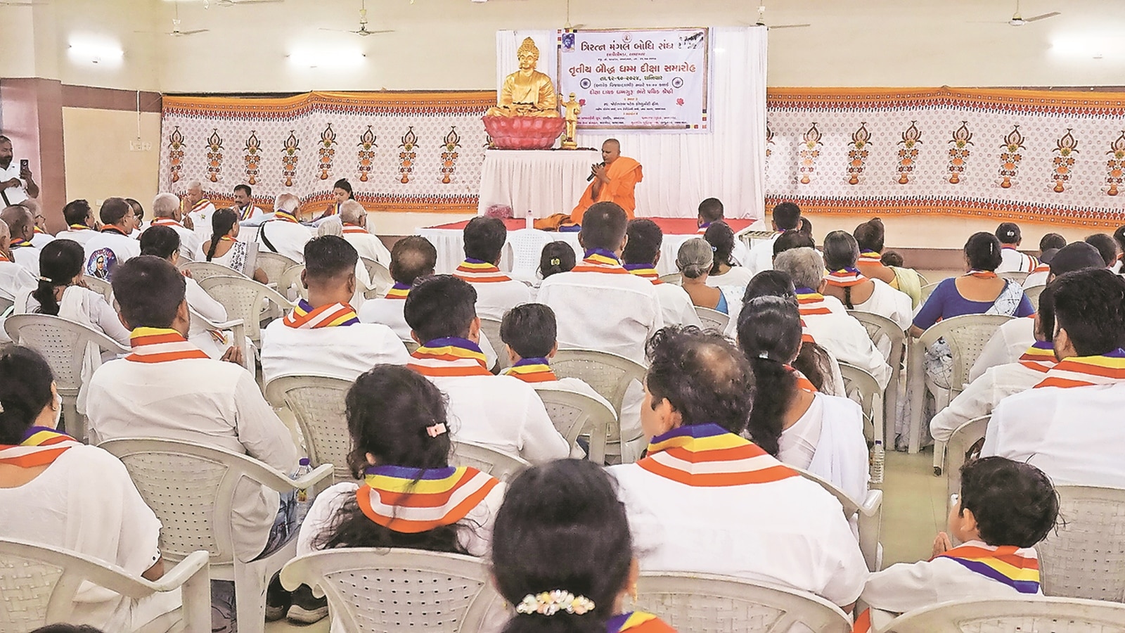 ‘Educate, Agitate, Organise’: BR Ambedkar invoked as 130 convert to ...