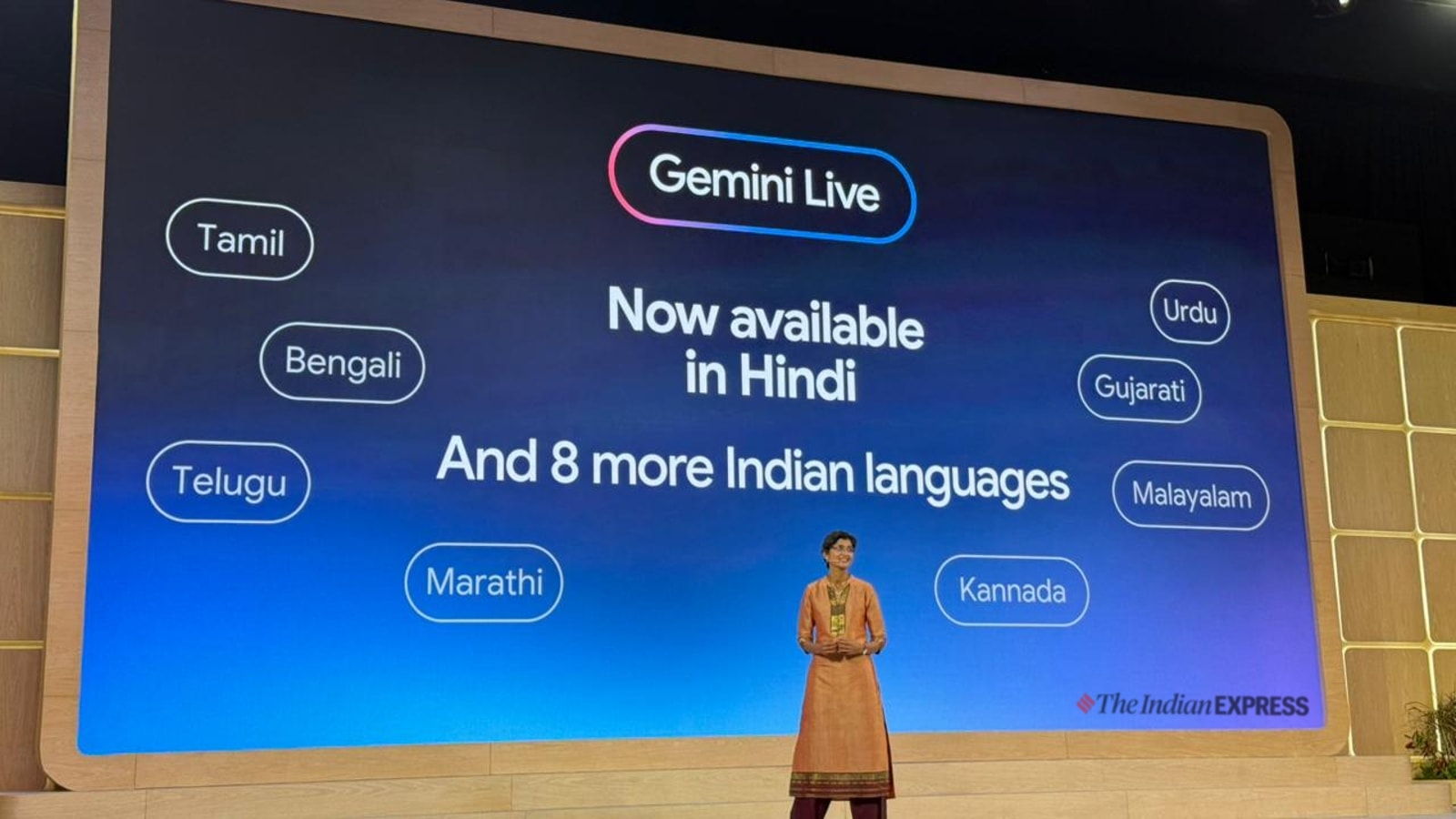 Google for India 2024: Gemini Live now available in Hindi and 8 other ...