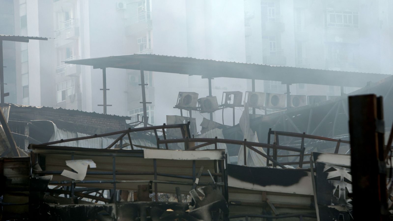 Man dies in blaze at under construction building in Noida, fire officer ...