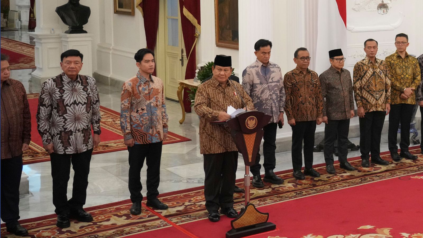 New President Subianto announces Indonesia’s largest-ever Cabinet with ...