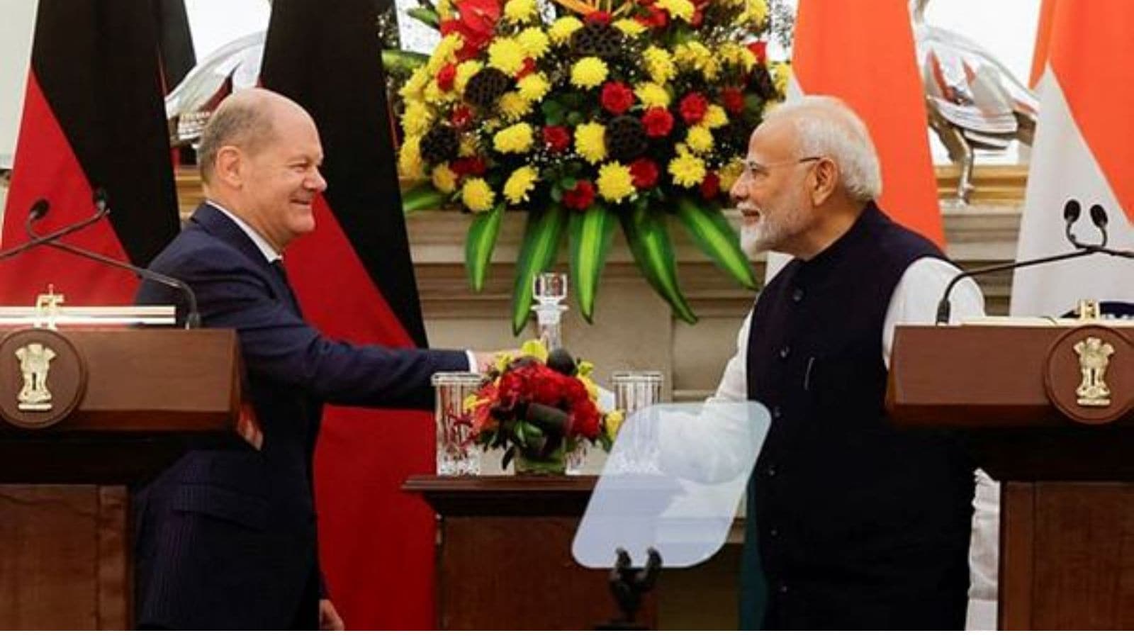 Baby Ariha Shah case raised in PM Modi-Scholz talks, German Chancellor ...