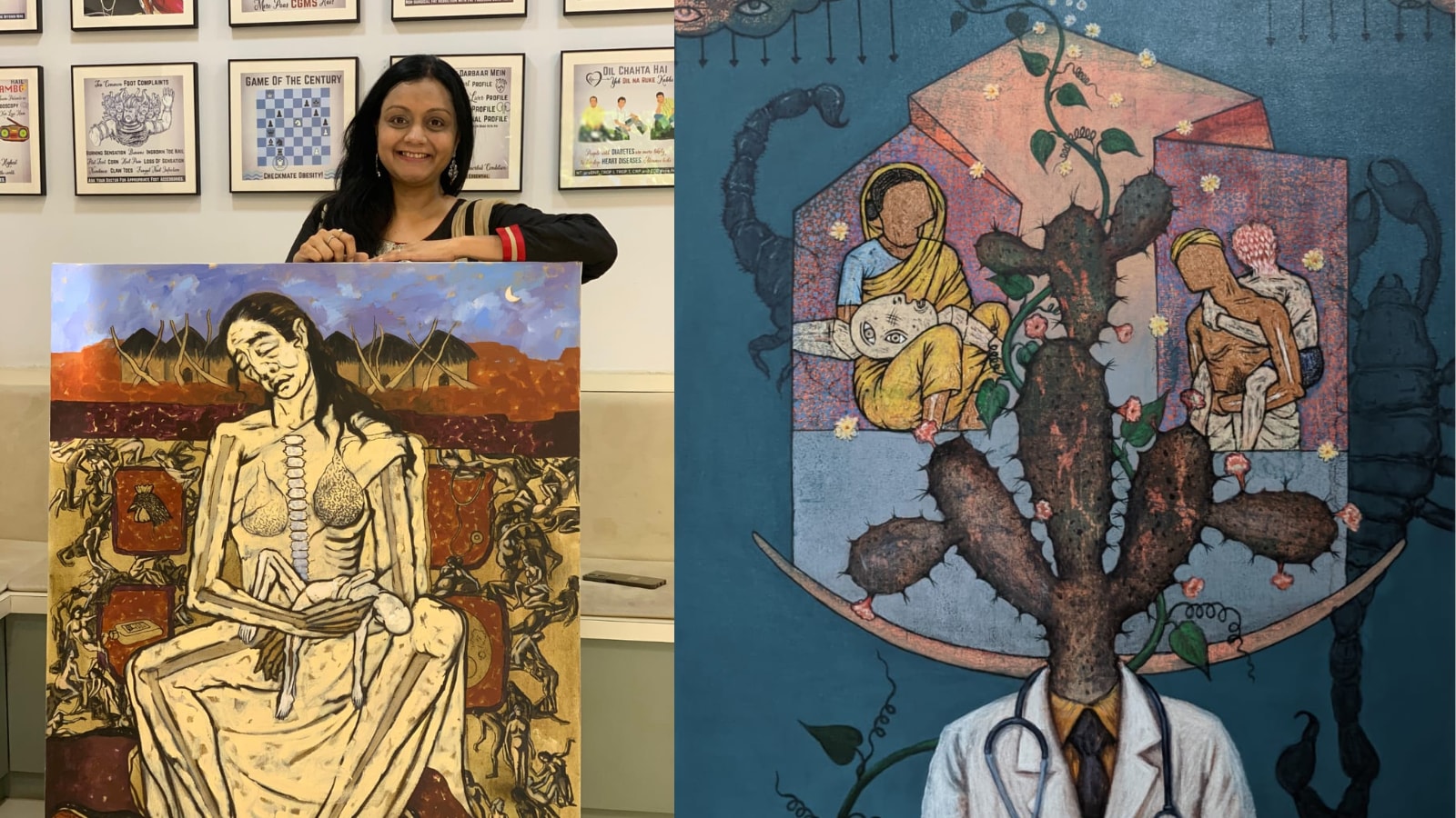 Rang De Neela: Healing by infusing art with medical care to increase ...