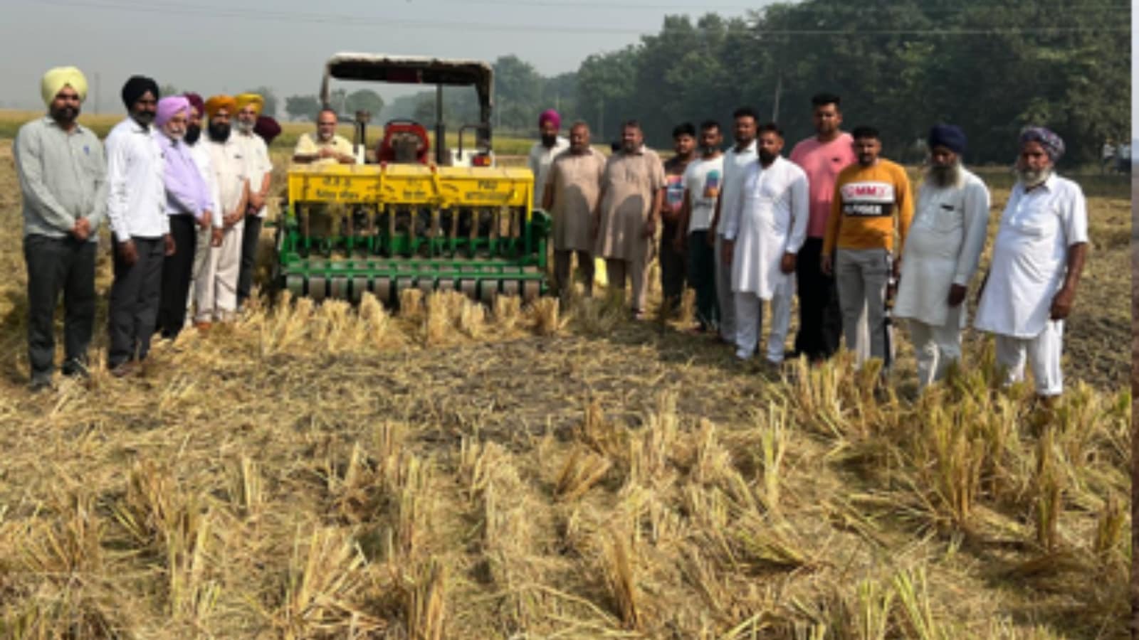 ‘Mitter Seeder’: PAU’s low-cost machine for incorporation of paddy ...