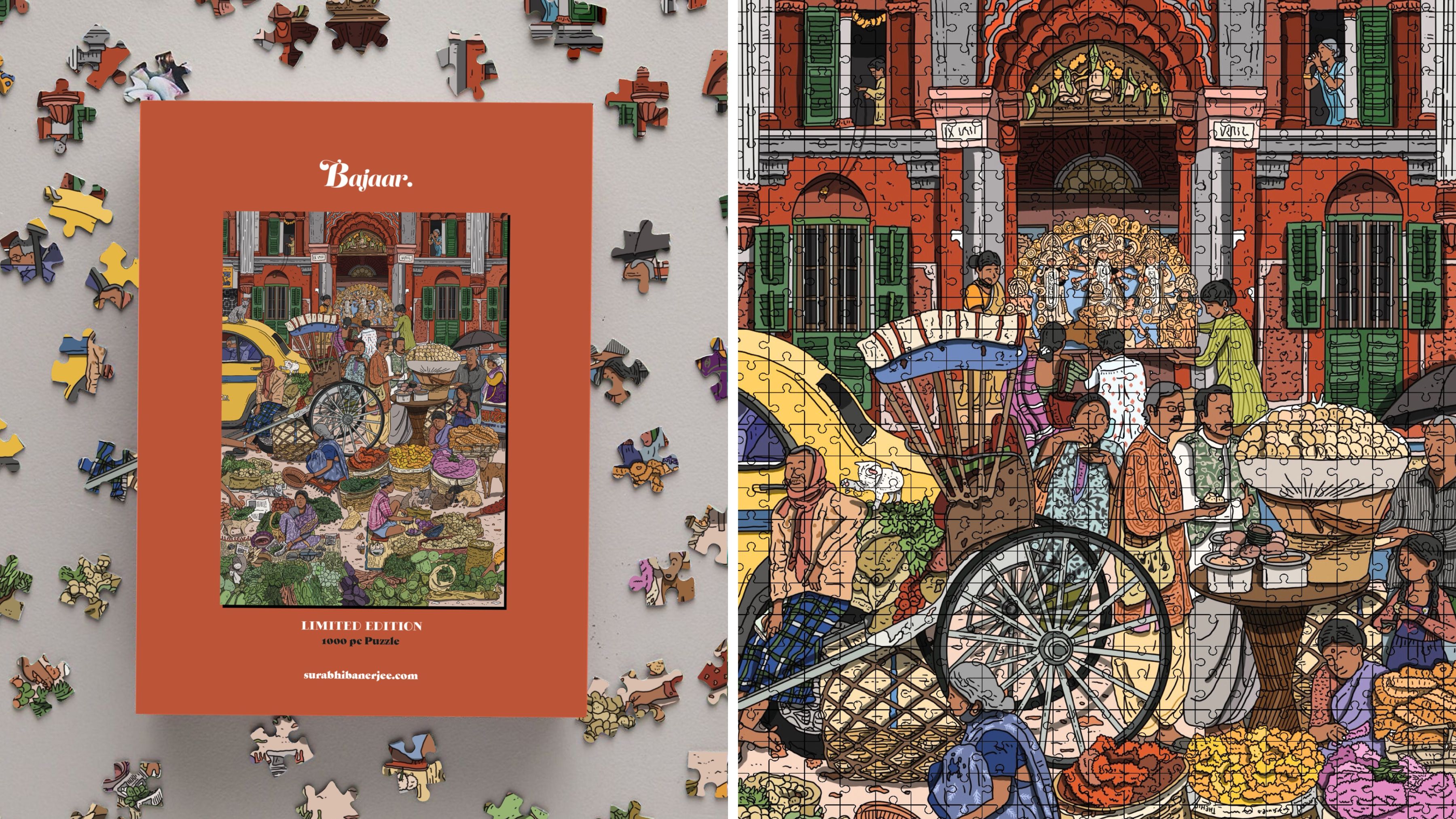 How artist Surabhi Banerjee dreams up dazzling Indian puzzles