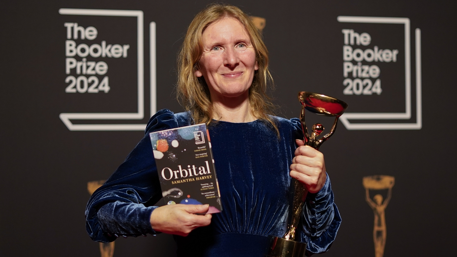 British writer Samantha Harvey’s space-station novel ‘Orbital’ wins the ...