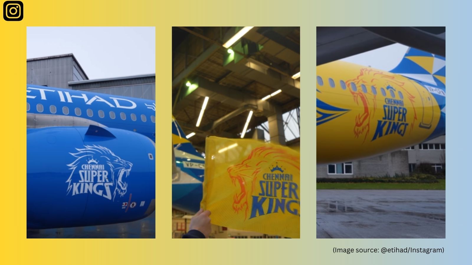 ‘Yellove takes flight’: Etihad Airways unveils stunning Chennai Super ...