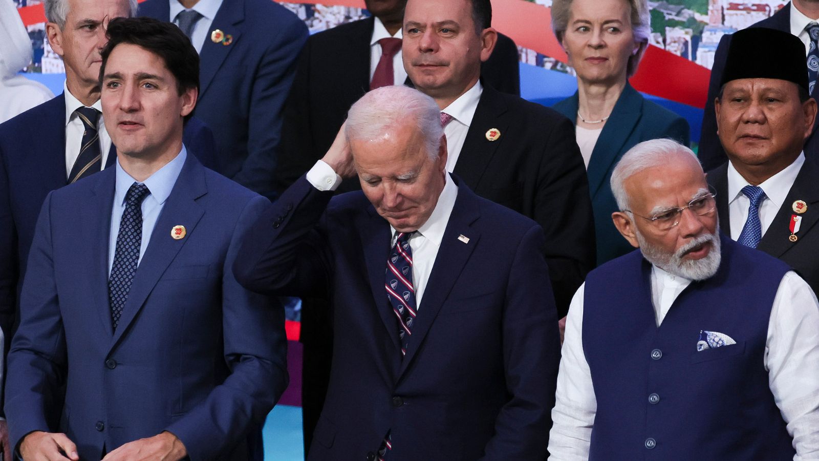 PM Modi, Joe Biden, Justin Trudeau captured in one frame in G20 photo ...