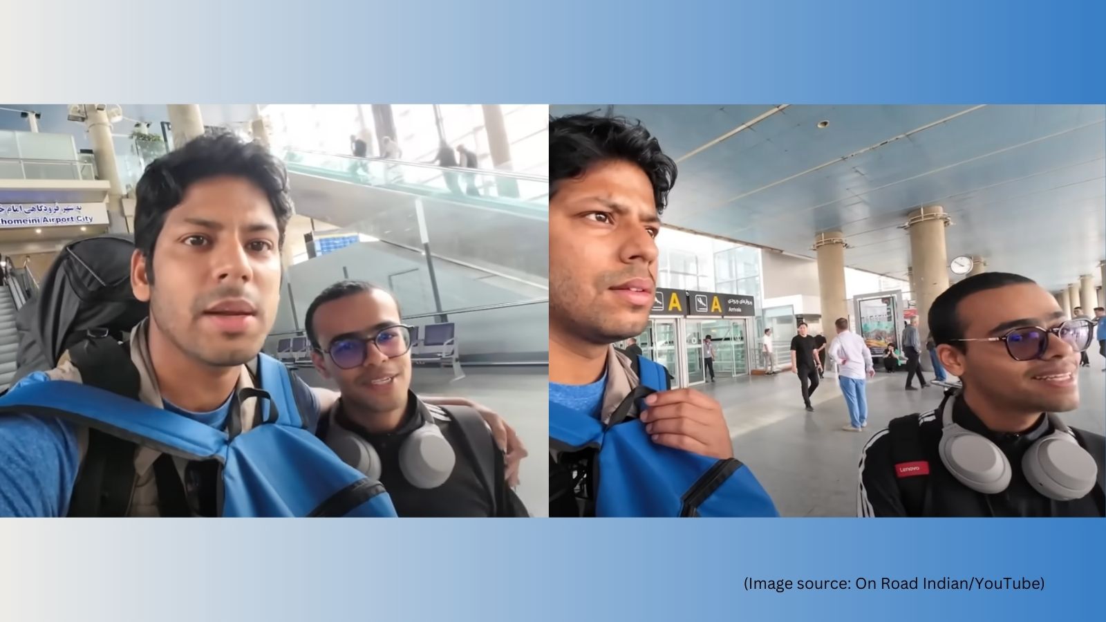 Pakistani student helps Indian travel vlogger navigate Iran, viral ...
