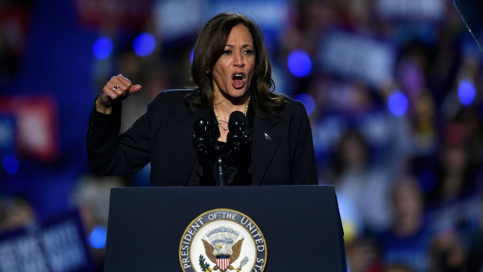 Harris accuses Trump of pitting Americans against each other, floats ...