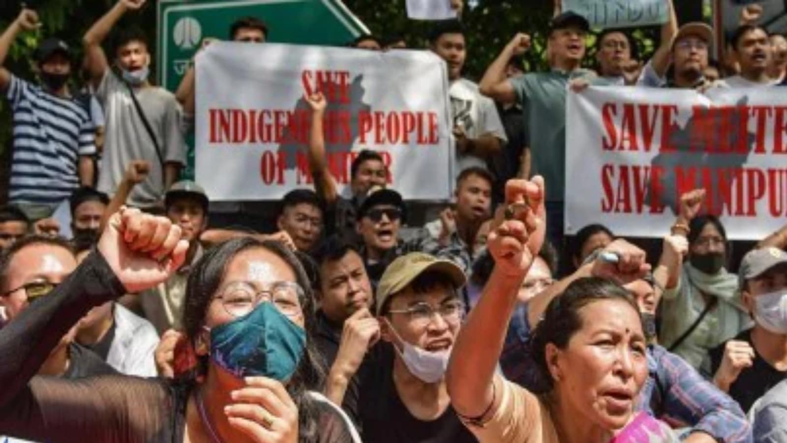 Manipur students organise mass protest demanding safe release of 6 ...