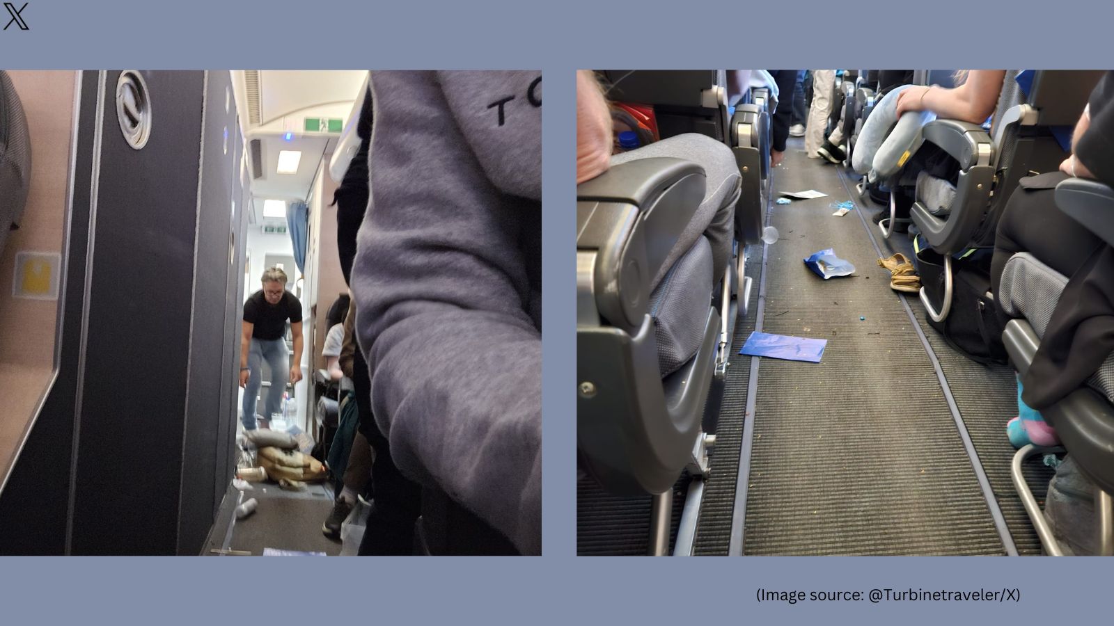 Watch: Terrifying turbulence sends passengers flying from seats on ...