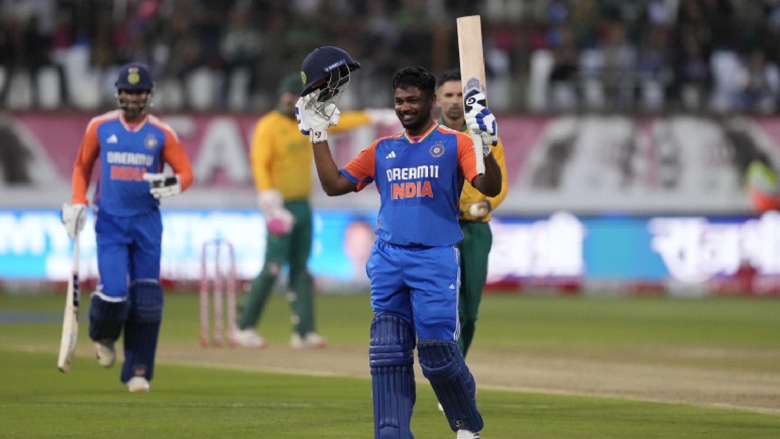 IND vs SA 1st T20I: Sanju Samson slams his second T20I century, fastest ...