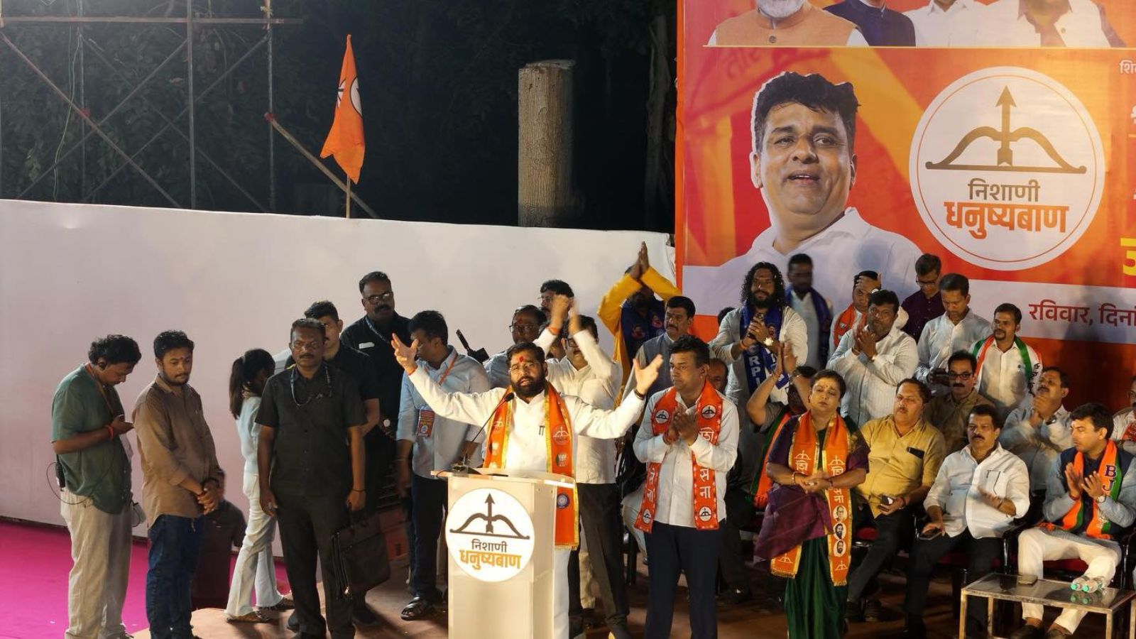 Maharashtra Assembly polls: CM Shinde launches Sena campaign, promises ...