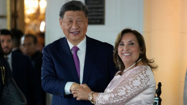 China’s president unveils a megaport in Peru, but locals say they’re ...