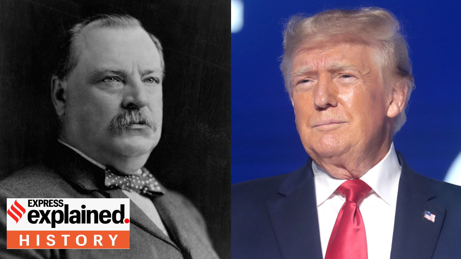The only one before Donald Trump: How US President Grover Cleveland ...