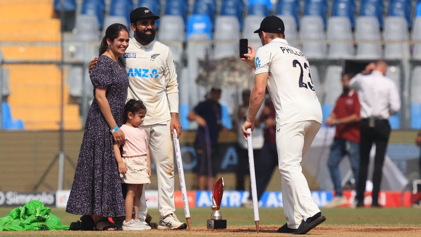 Ajaz Patel is New Zealand’s India-specialist, but dismissing Rishabh ...