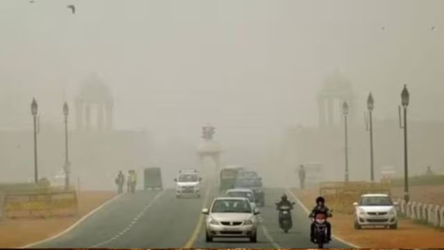 After slight improvement in morning, Delhi’s air quality falls into ‘very poor’ category again ...