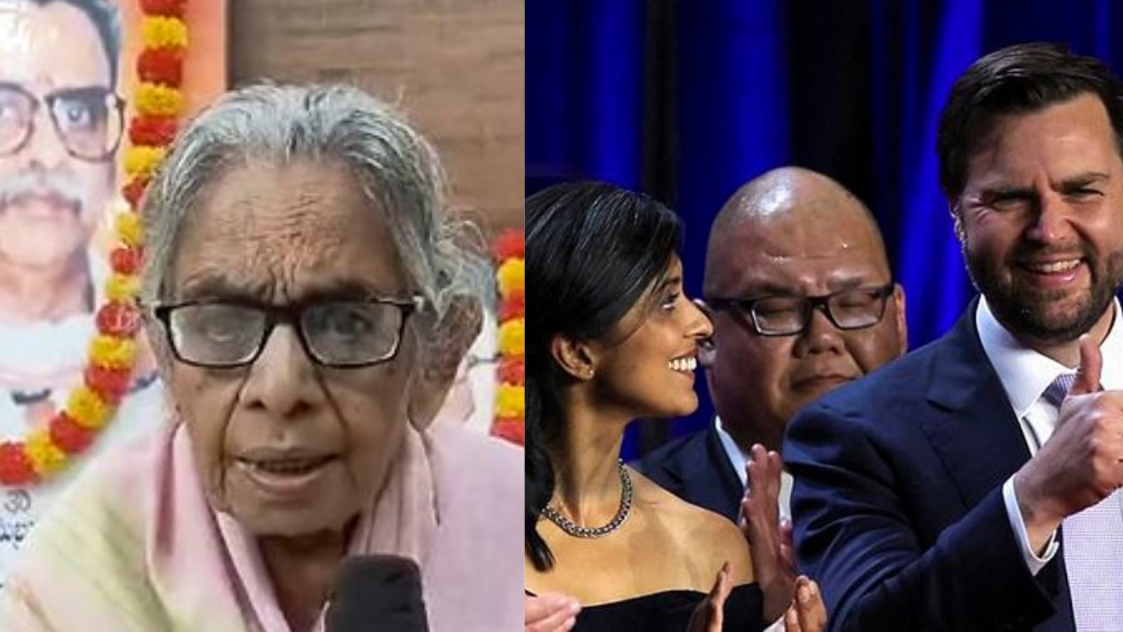 Euphoria in Usha Chilukuri Vance’s ancestral village Vadluru in Andhra ...