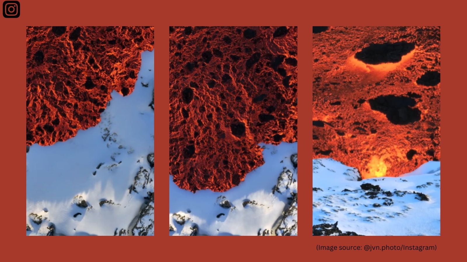 ‘A Song of Ice and Fire’: Icelandic photographer captures rare footage ...