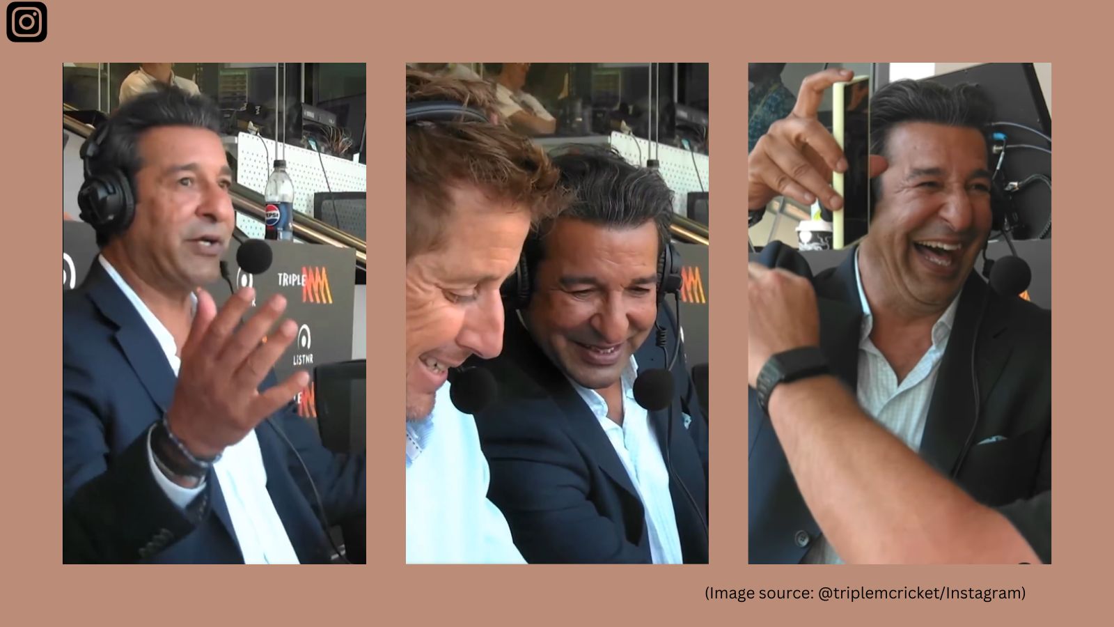 Wasim Akram’s cat’s grooming bill leaves commentators in stitches ...