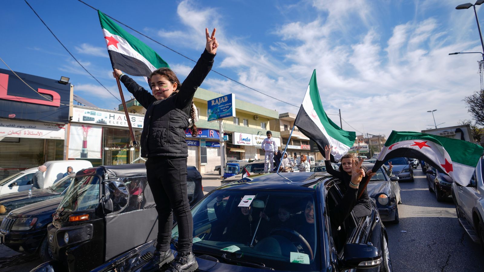 In Pics: Syrian communities globally celebrate end of Assad’s rule ...